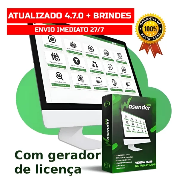 WaSender Versão Atualizada 4.7 - GUIA DE DELIVERY DA CIDADE